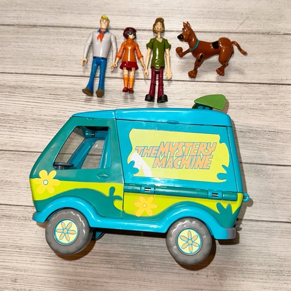 Toys | Scooby Doo Mystery Machine Van Toys With Characters | Poshmark